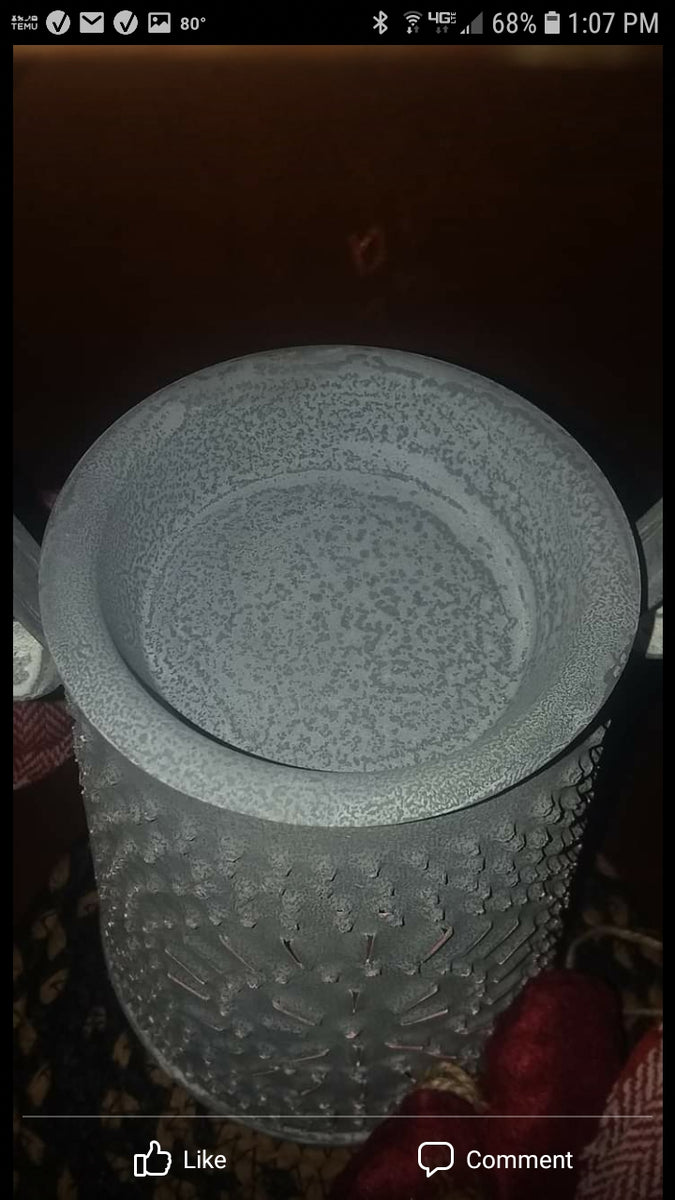 Primitive Punched Tin Plug-In Wax Melter – Gibsons Herbal Gatherings